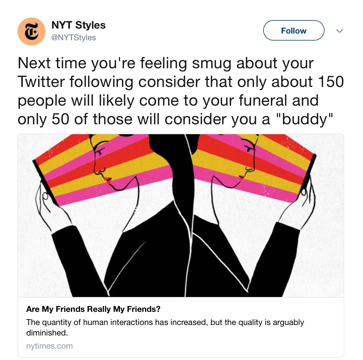 I know I should feel smug about this but mostly it’s a relief that one ...